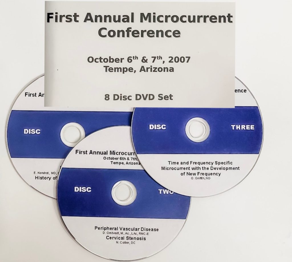 The First (2007) Annual Microcurrent Conference Videos (8 Disc DVD set)